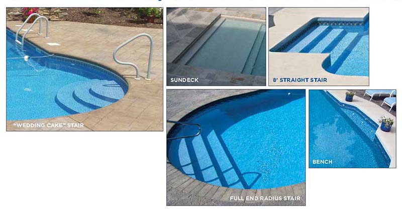 Built-In Pool Stairs | Best Pool Entry Systems | Royal Pools